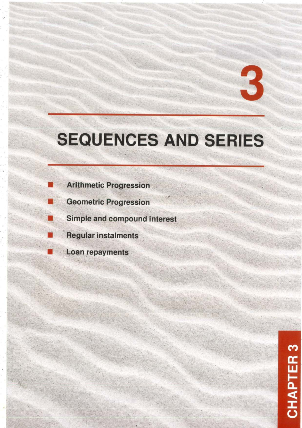 Sequences and Series - Chapter 3: AP, GP, and Interest Concepts - Studocu