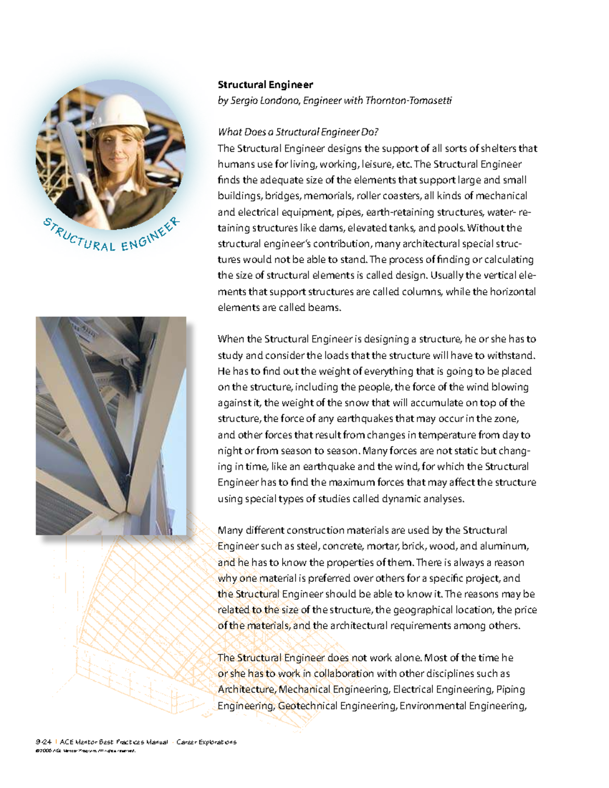 Structural Engineer Overview: Roles & Responsibilities (ENG 101) - Studocu