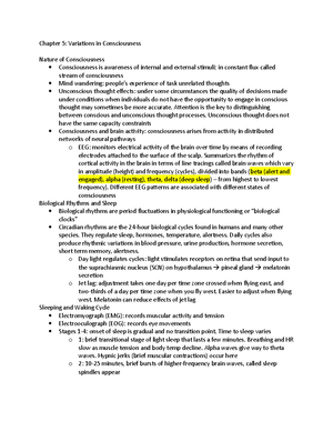 PSY101 Chapter 7 - PSY101 - Principles of Psychology Chapter 7: Human ...