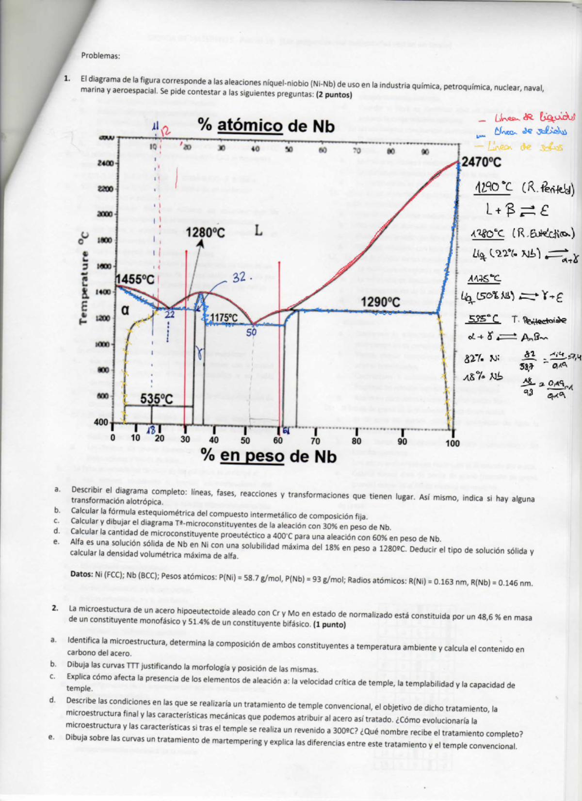 Ex Ord-23: Análisis de Aleaciones y Microestructura en Acero ...