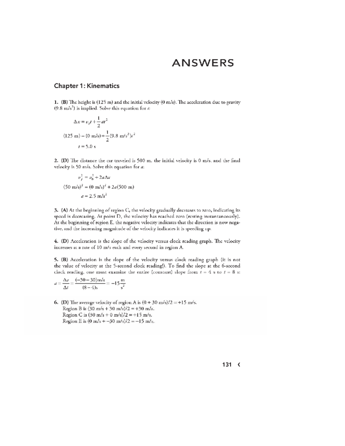 Ch 1 & 2 Test Bank: Kinematics & Motion Concepts (Course Code) - Studocu