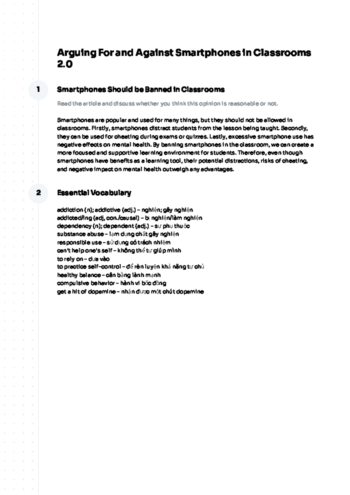 Twee - Arguing For and Against Smartphones in Classrooms 2 - 0 ...