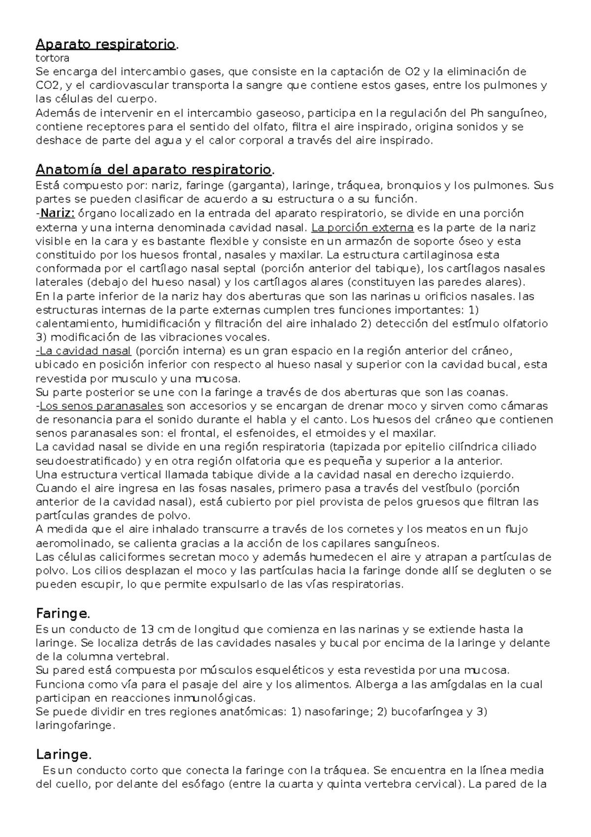 Anatomía de la Arteria Pulmonar: Origen y Trayecto - Studocu