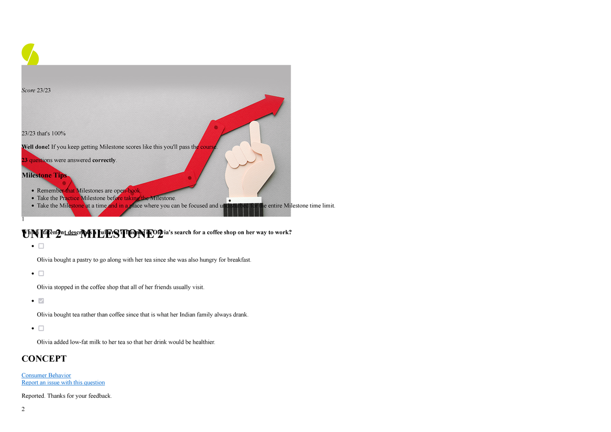 Milestone 2 - Intro to Business (BUS101) Exam Guide - Studocu