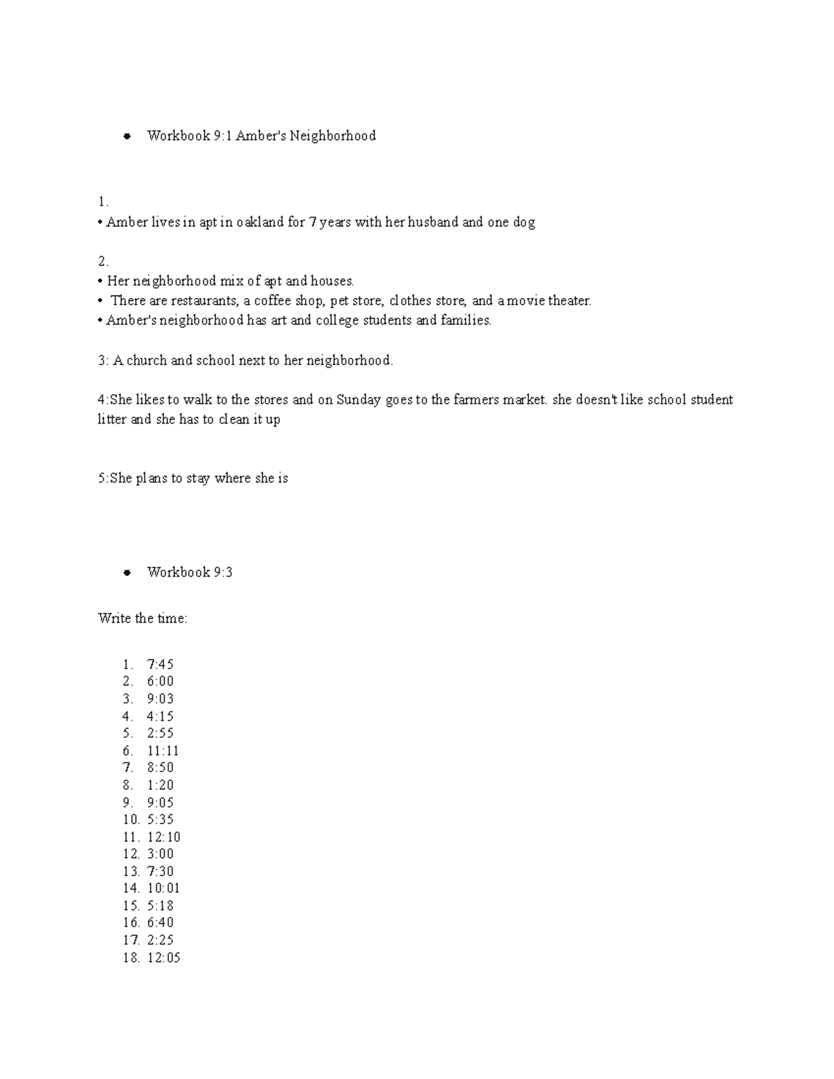 Neighborhood Insights: Workbook CH9 Exploration and Exercises - Studocu