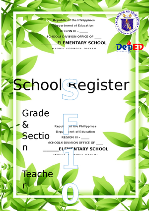 Sample MEMO Inset - Republic of the Philippines Department of Education ...