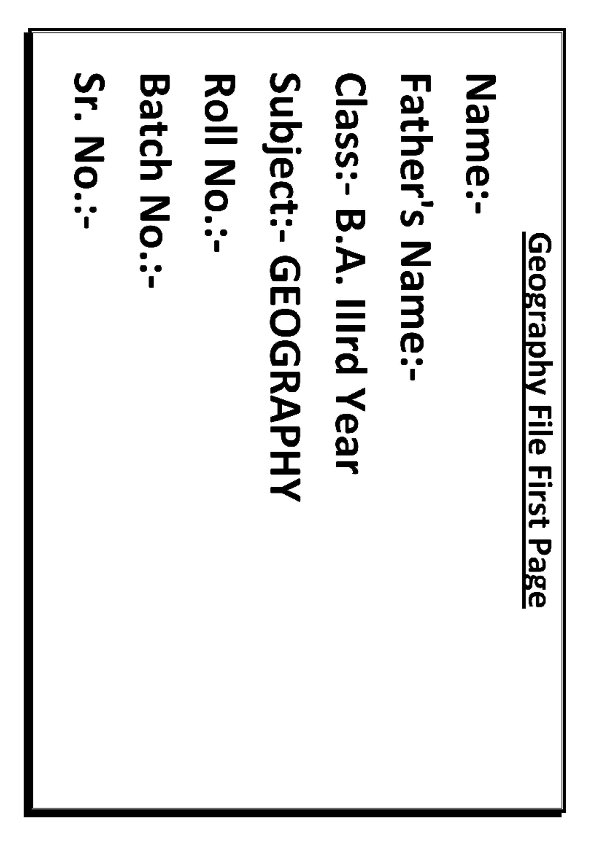 BA 3rd Geography: Comprehensive Map Projections Notes - Studocu