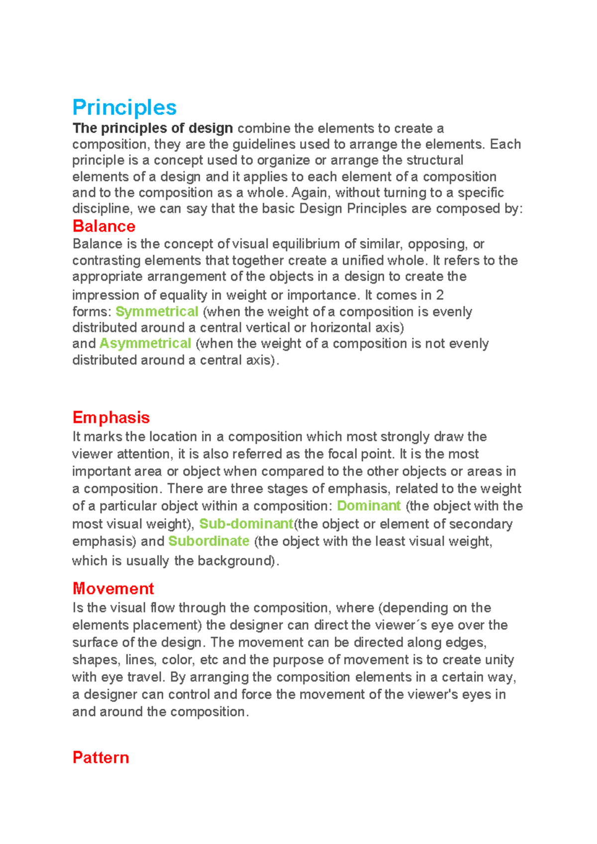 ML Principles: Understanding the Core Design Principles - Studocu