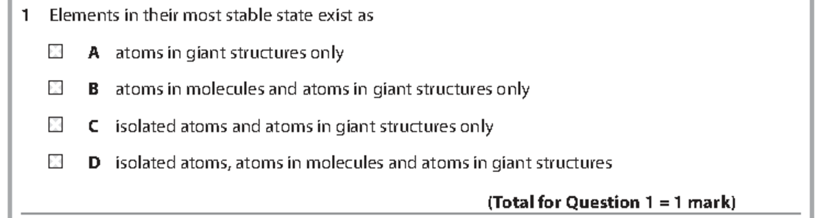 ATOMIC STRUCTURE AND THE PERIODIC TABLE: Exam Q&A (CHEM101) - Studocu