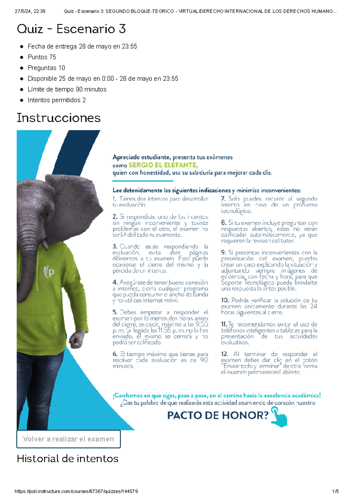 Quiz - Escenario 3 B09: Resumen y Análisis de Preguntas - Studocu