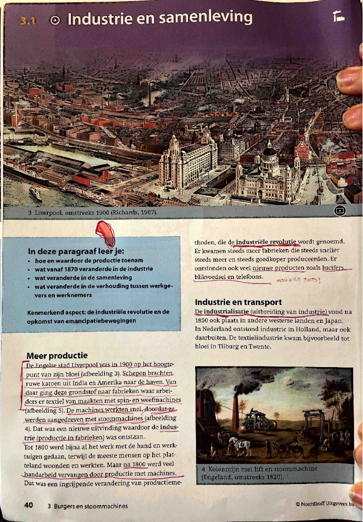 Industrie en Samenleving - Hoofdstuk 3: Burgers en Stoommachines 1880 ...