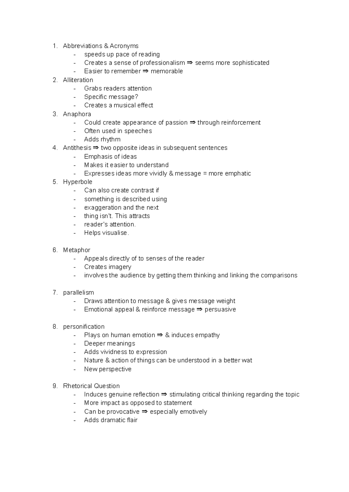 Literary devices and its effect - Abbreviations & Acronyms speeds up ...
