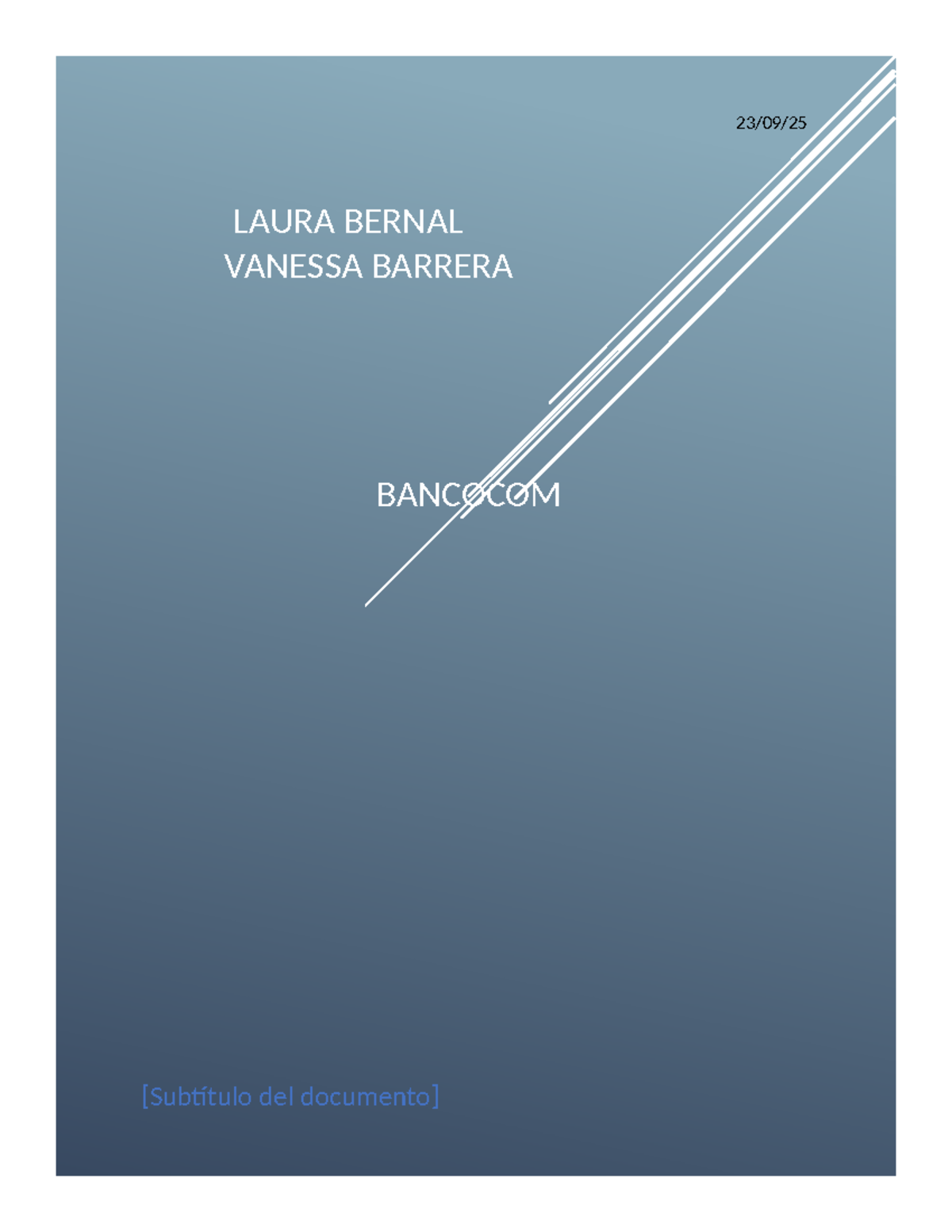 Plan de Seguridad Informática - LAURA BERNAL - ASTRID BARRERA - Studocu