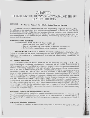 Topic 0 Rizal - History vs Past - History vs Past History - The ...