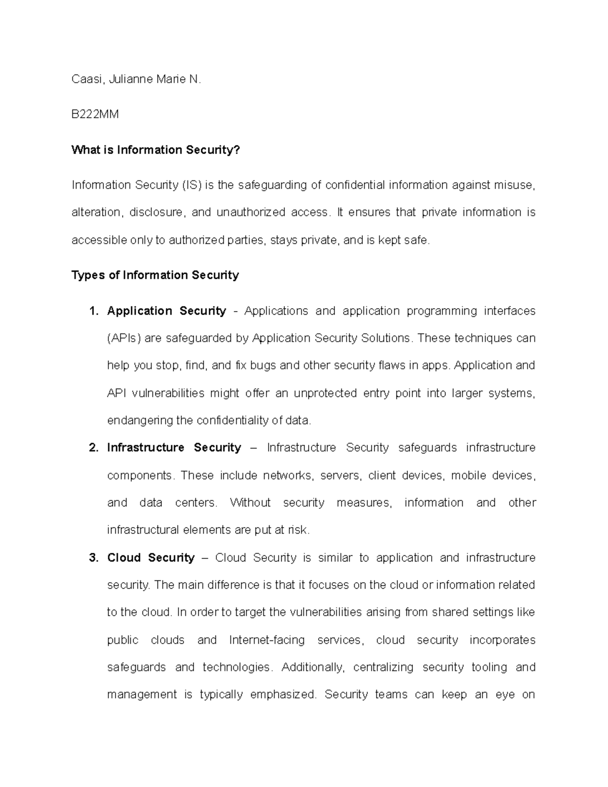 IS Caasi - FBHGJMNFHJRTFSYJ - Caasi, Julianne Marie N. B222MM What is ...