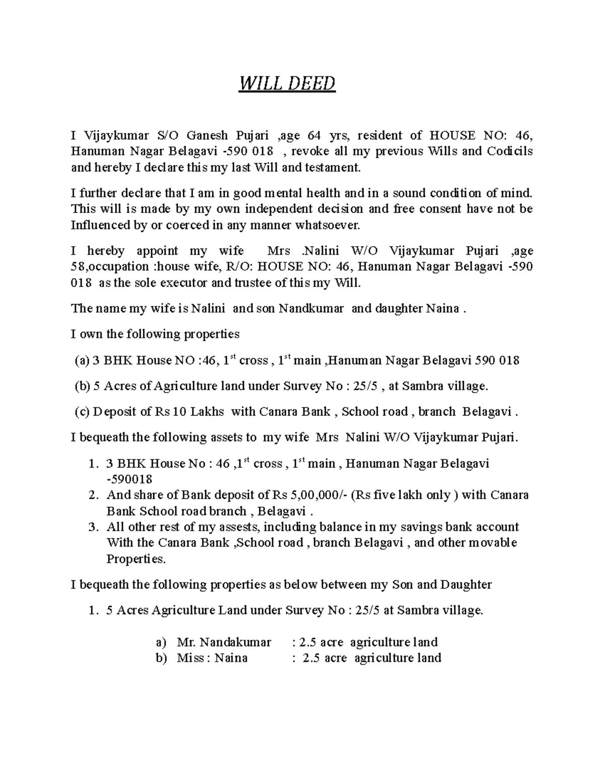 Components of a Deed: Key Elements Explained (Law 101) - Studocu