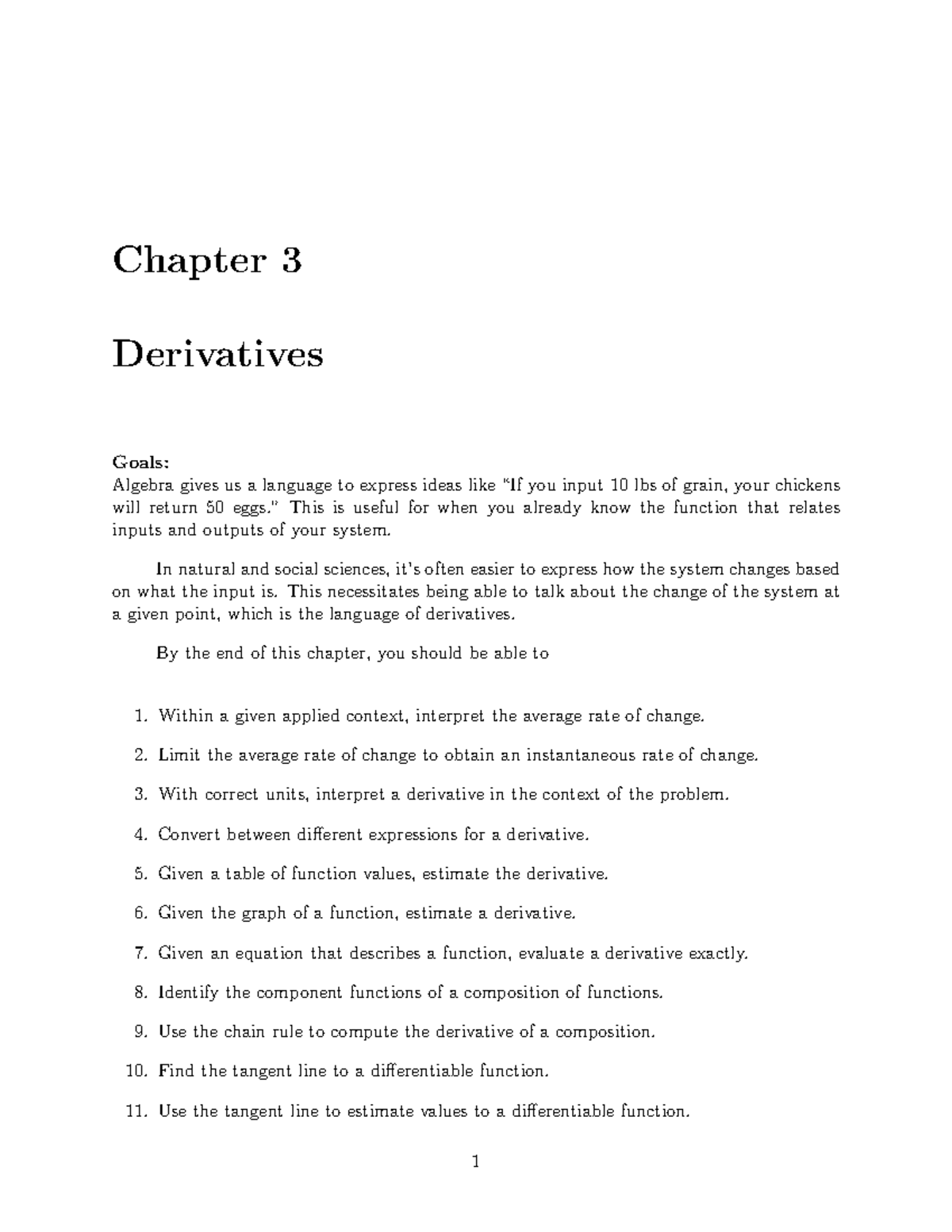 Calculus 101: Chapter 3 Derivatives Exam Notes - Studocu