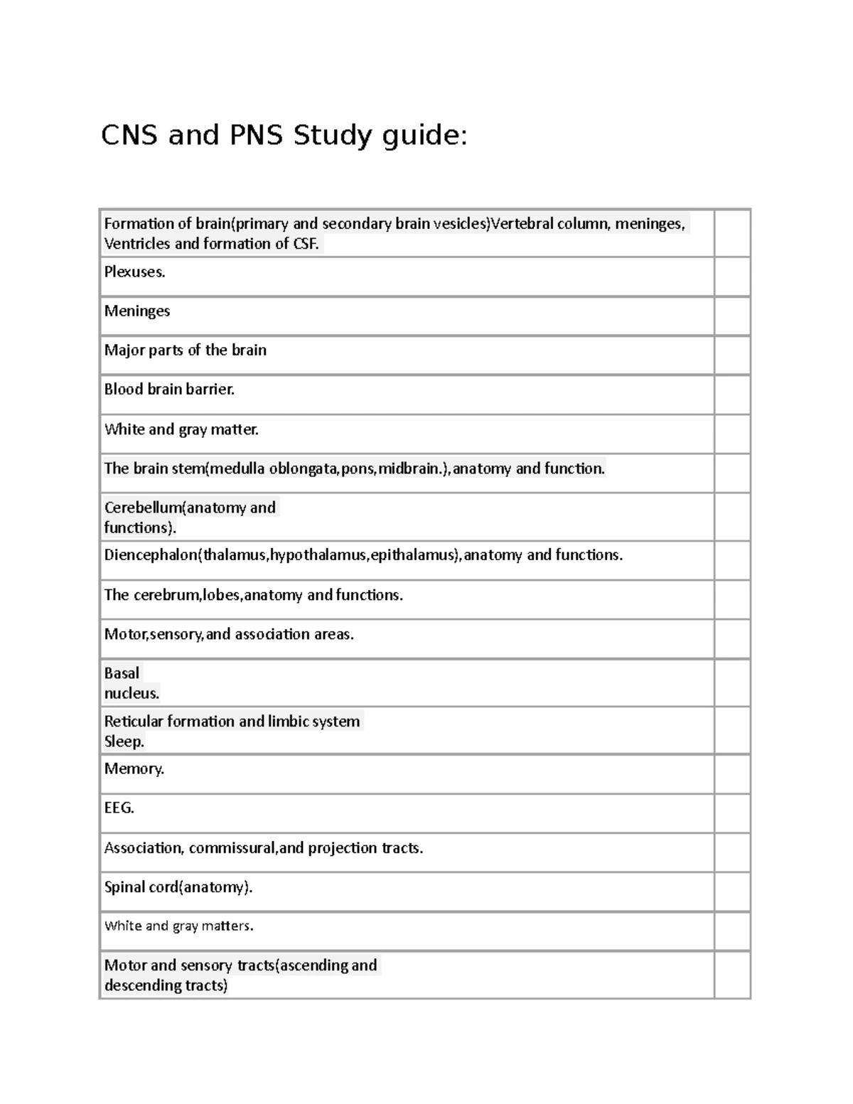 Respiratory System Quizlet - 20 MCQs Overview and Definitions - Studocu