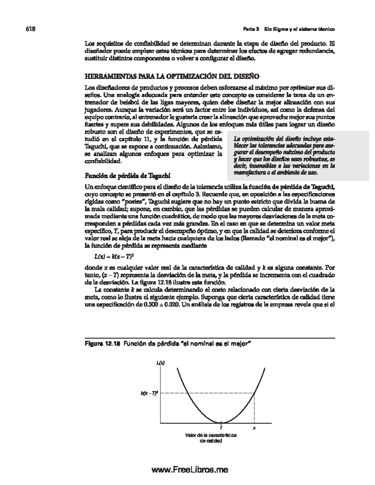 Función de pérdida y Diseño de tolerancias - Ingenieria Economica - Studocu