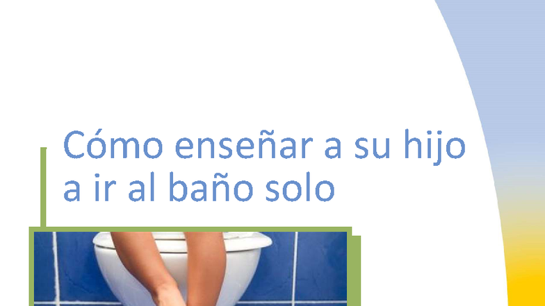 Entrenamiento Programado para el Uso del Baño en Niños con TEA - Studocu