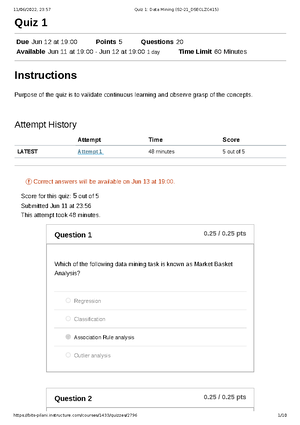 [Solved] BITS PILANI sample question papers for Closed Book Mid ...