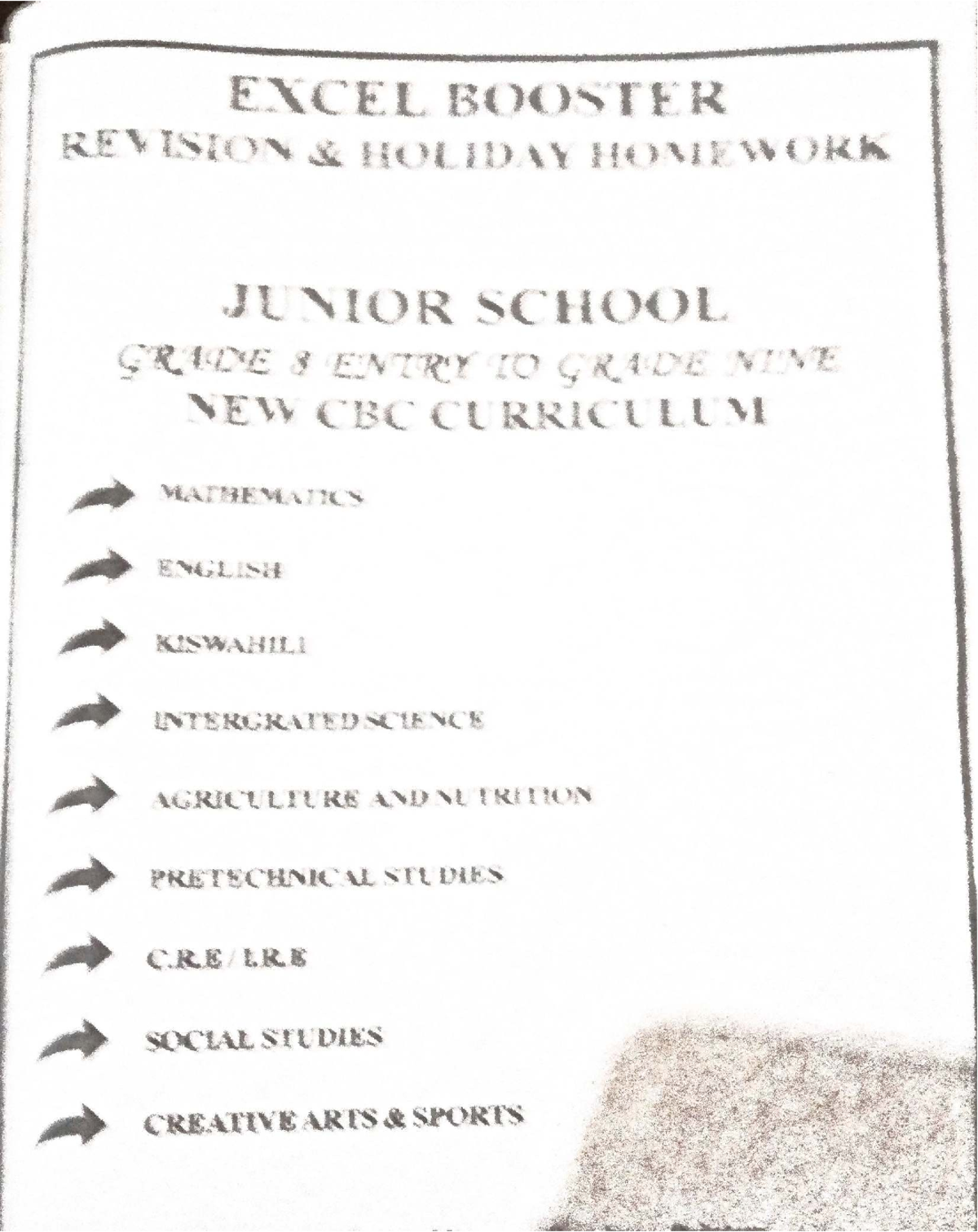 Grade 8 CBC Math Holiday Homework: Circles Assessment Guide - Studocu