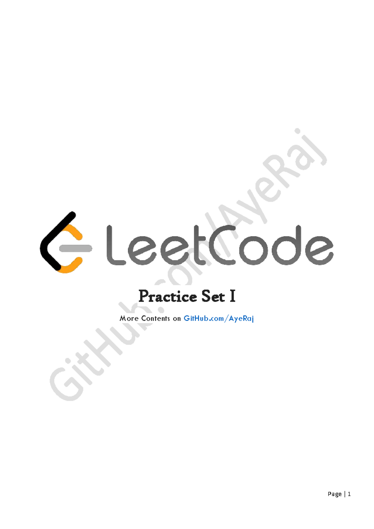 LeetCode Java Practice Set I: Solved Questions and Solutions - Studocu