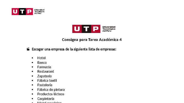 (AC–S16) Tarea Académica 4: Proyecto con Algoritmos CPM y PERT - Studocu