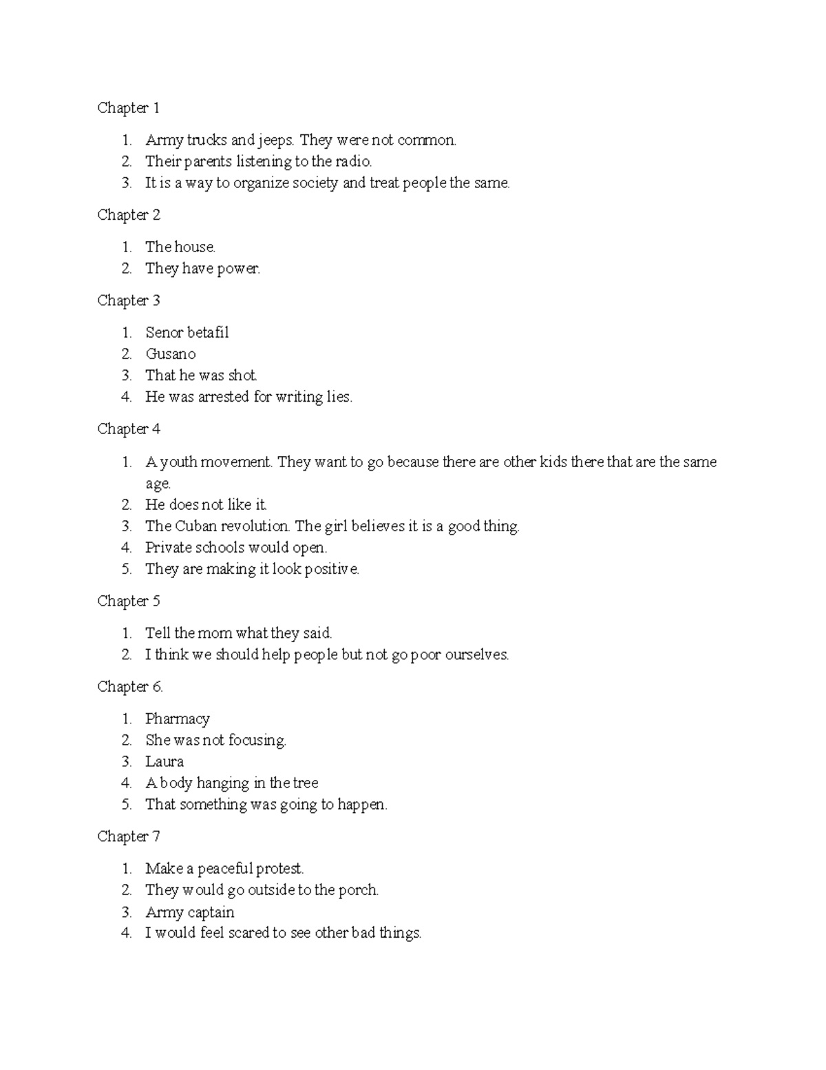 Chapter Summaries for ENG 200 - The Red Umbrella - Studocu
