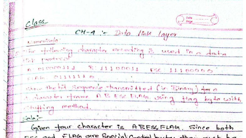 CS 101: Data Link Layer Encoding and Subnetting Techniques - Studocu