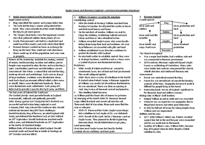 History GCSE Revision - Exam Questions - Anglo-Saxons - History GCSE ...