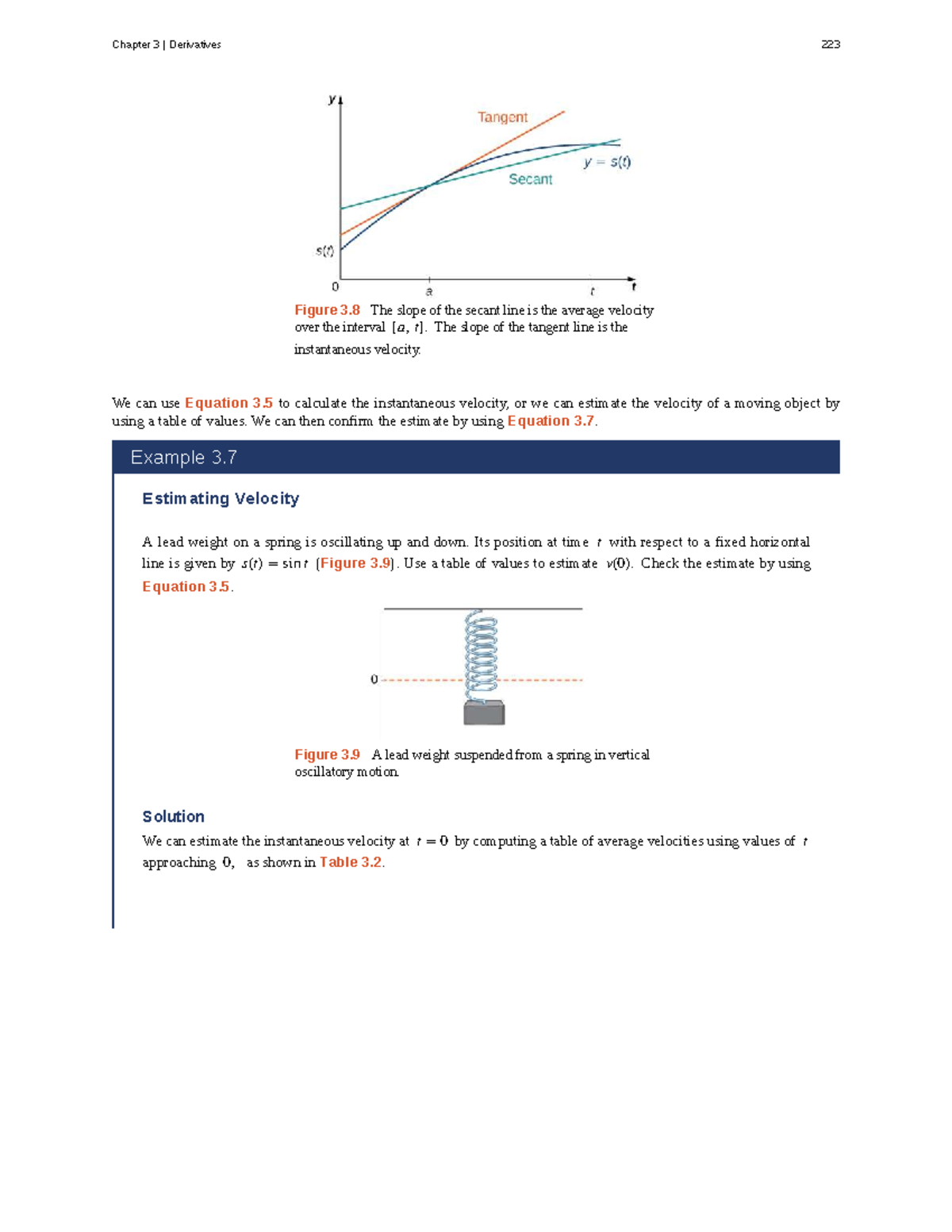 Chapter 3: Derivatives and Instantaneous Velocity - Calculus 1.16 - Studocu