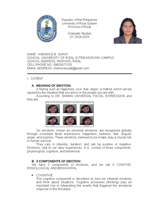 Format urs-report - for study - Republic of the Philippines UNIVERSITY ...