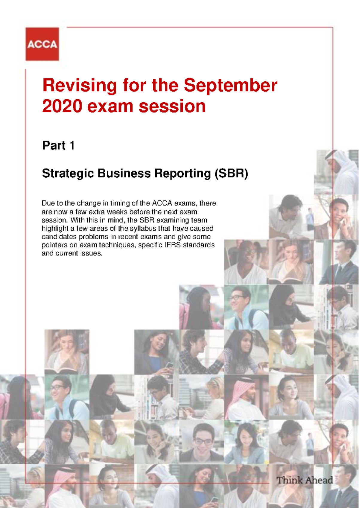 ACCA - Revision Article (Part 1) - Revising for the September 2020 exam ...