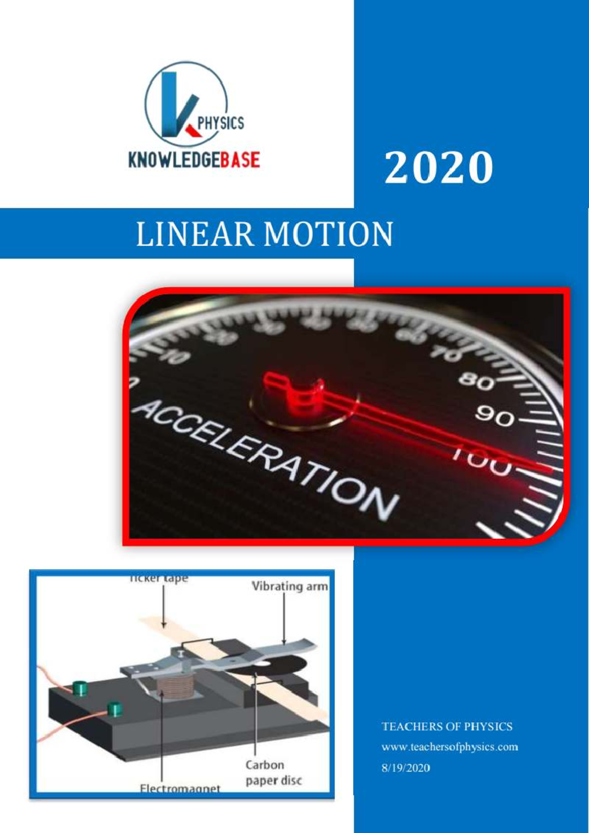 И PHYSICS 90 001: Linear Motion Study Notes 2020 - Studocu