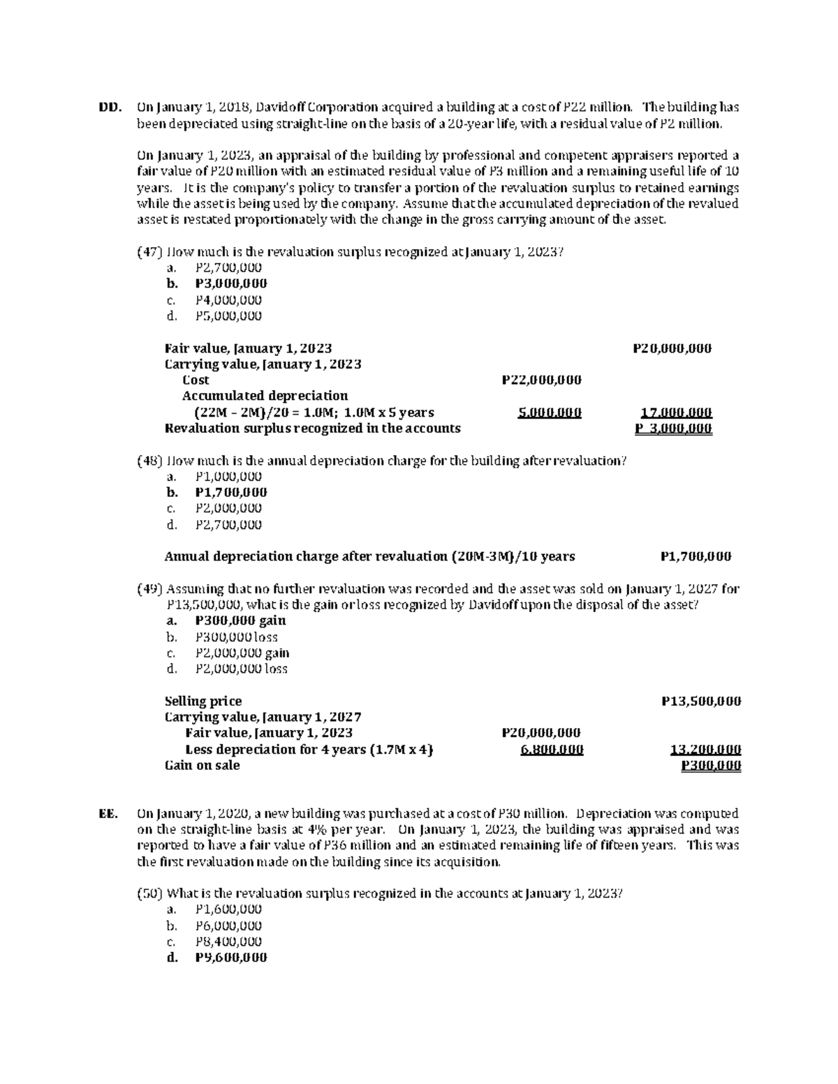 PPE Valuation: Questions & Answers on Revaluation Surplus and ...