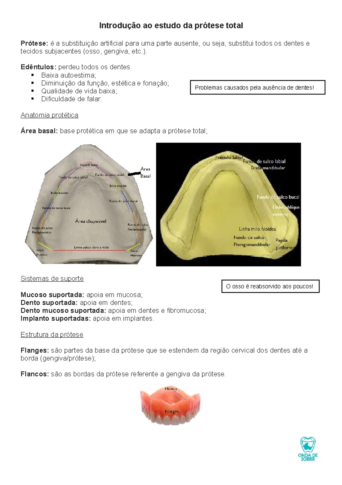 Prótese Parcial Removível (PPR) - Prótese Parcial Removível → Conceito ...