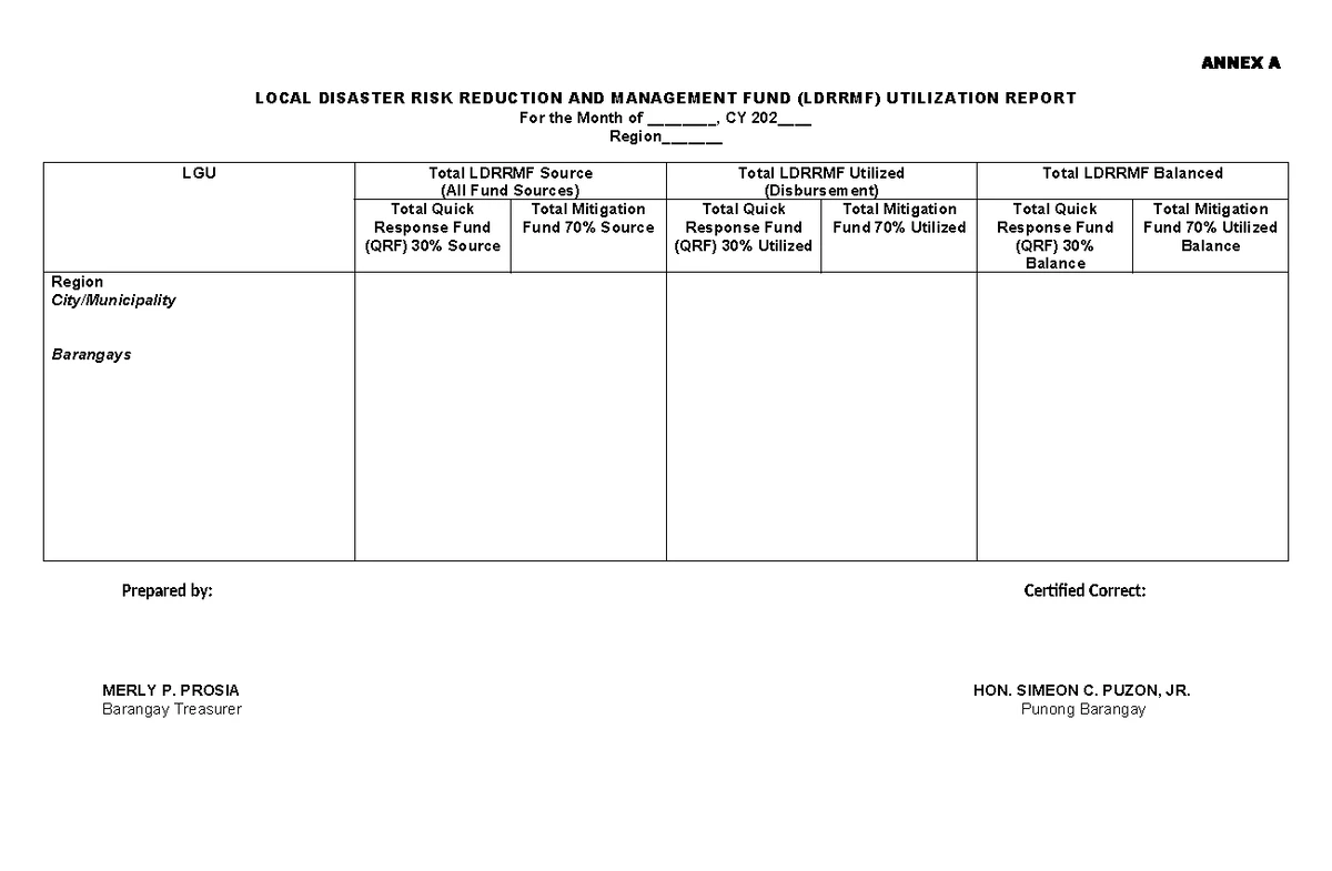 Araw ng Barangay Celebration Activity Design - Barangay Tinongtongan ...