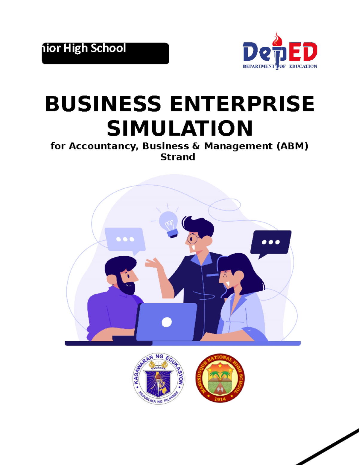 Business Enterprise Simulation for ABM Strand: Module Overview - Studocu