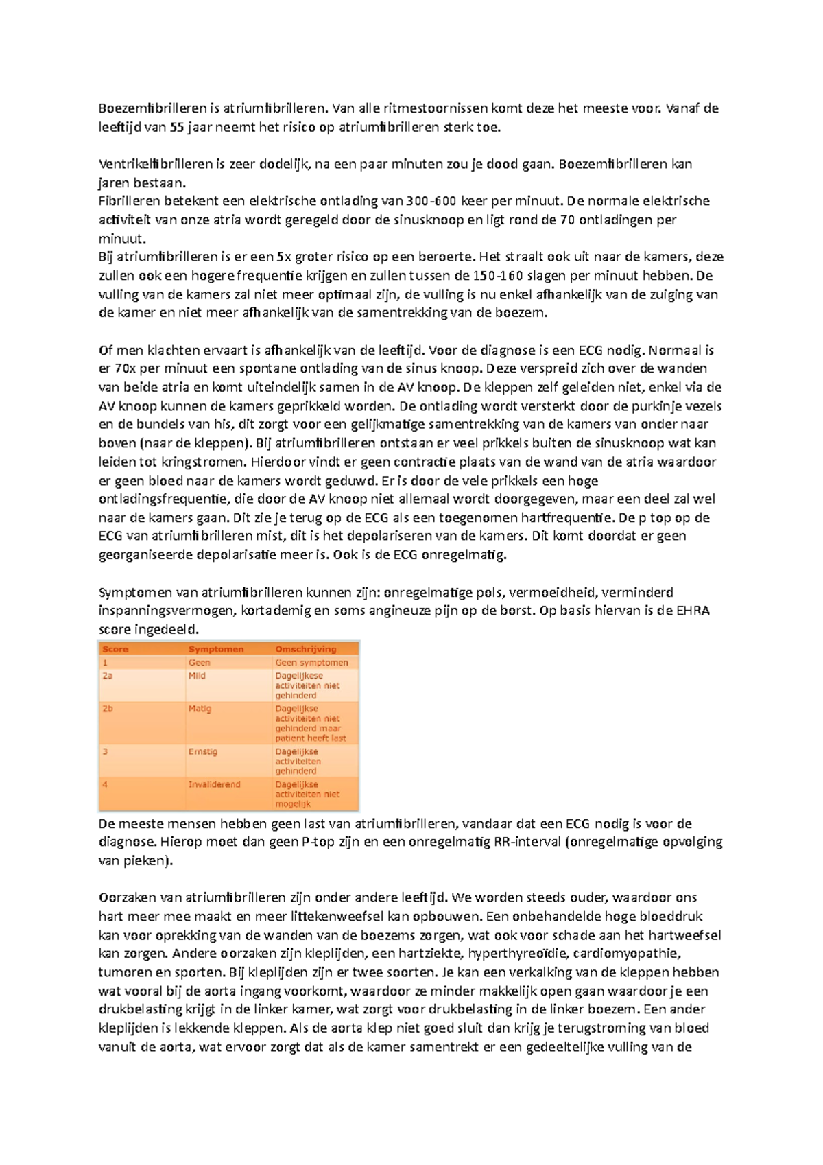 HC atriumfibrilleren aka boezemfibrilleren - Chronische aandoeningen ...