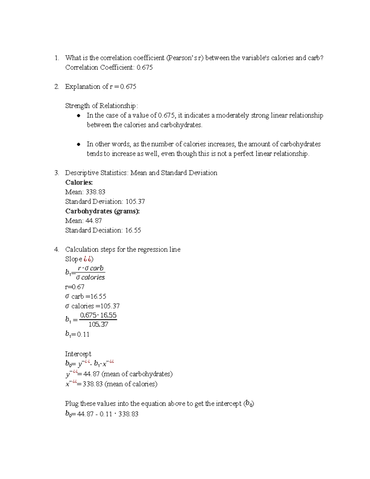 Statistical Inference Unit 6 Math Assignment - What is the correlation ...