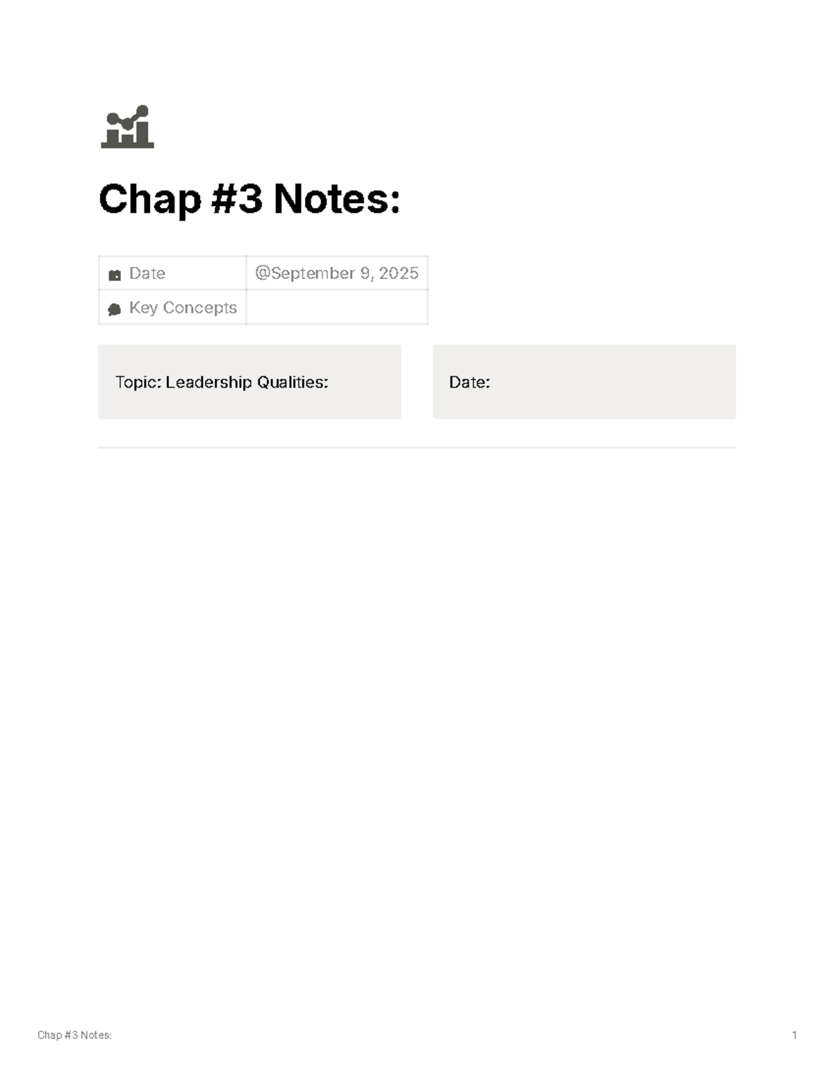 Leadership Qualities: Chapter 3 Notes - Prof William Shadle - Studocu
