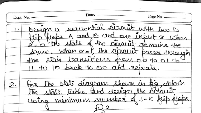 Tutorial Unit 4 - Practice DE: Analyzing Sequential Diagrams - Studocu