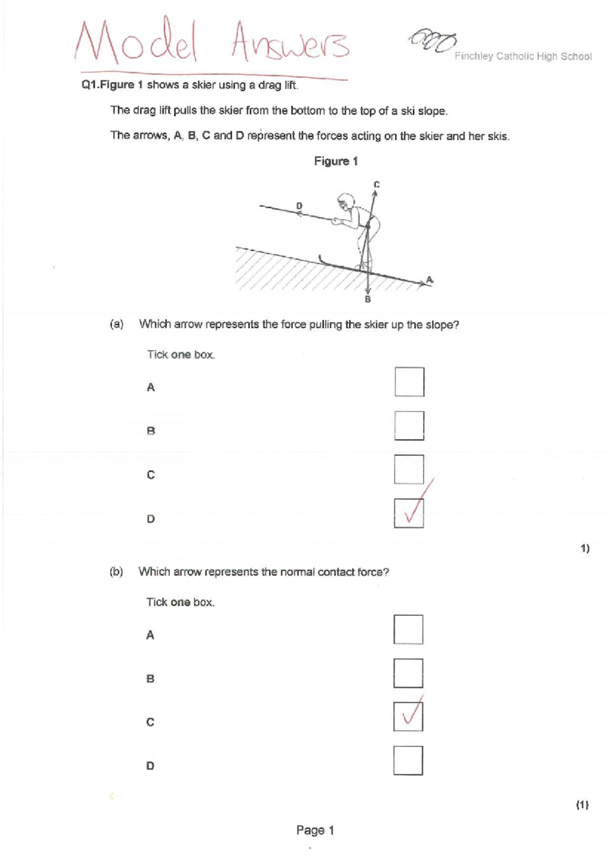 20 HT Revision Package: Model Answers for Physics Concepts - Studocu