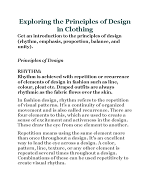 Introduction to Garment Construction - GARMENT CONSTRUCTION ( CUTTING ...