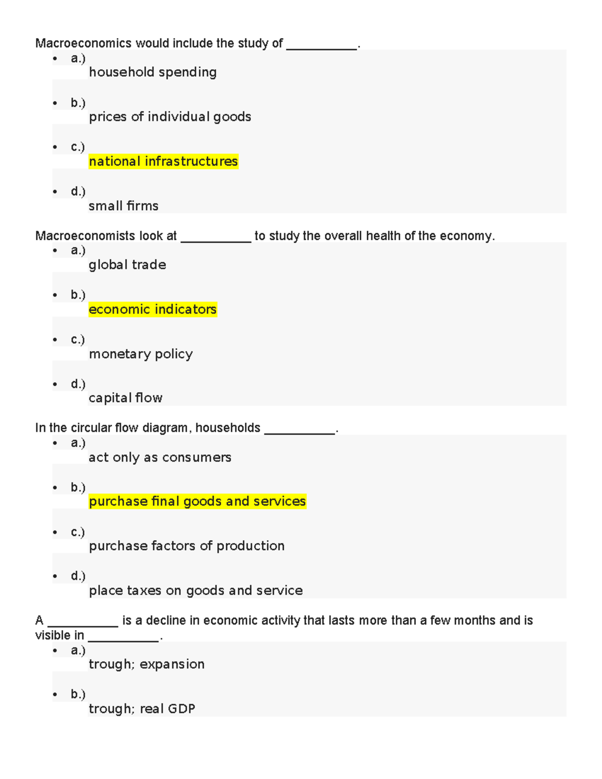 Macroeconomics 101: Key Challenges and Milestones Explained - Studocu