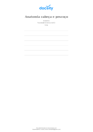 Inervação da face - resumos de aulas - FACE REGIÕES frontal orbital ...