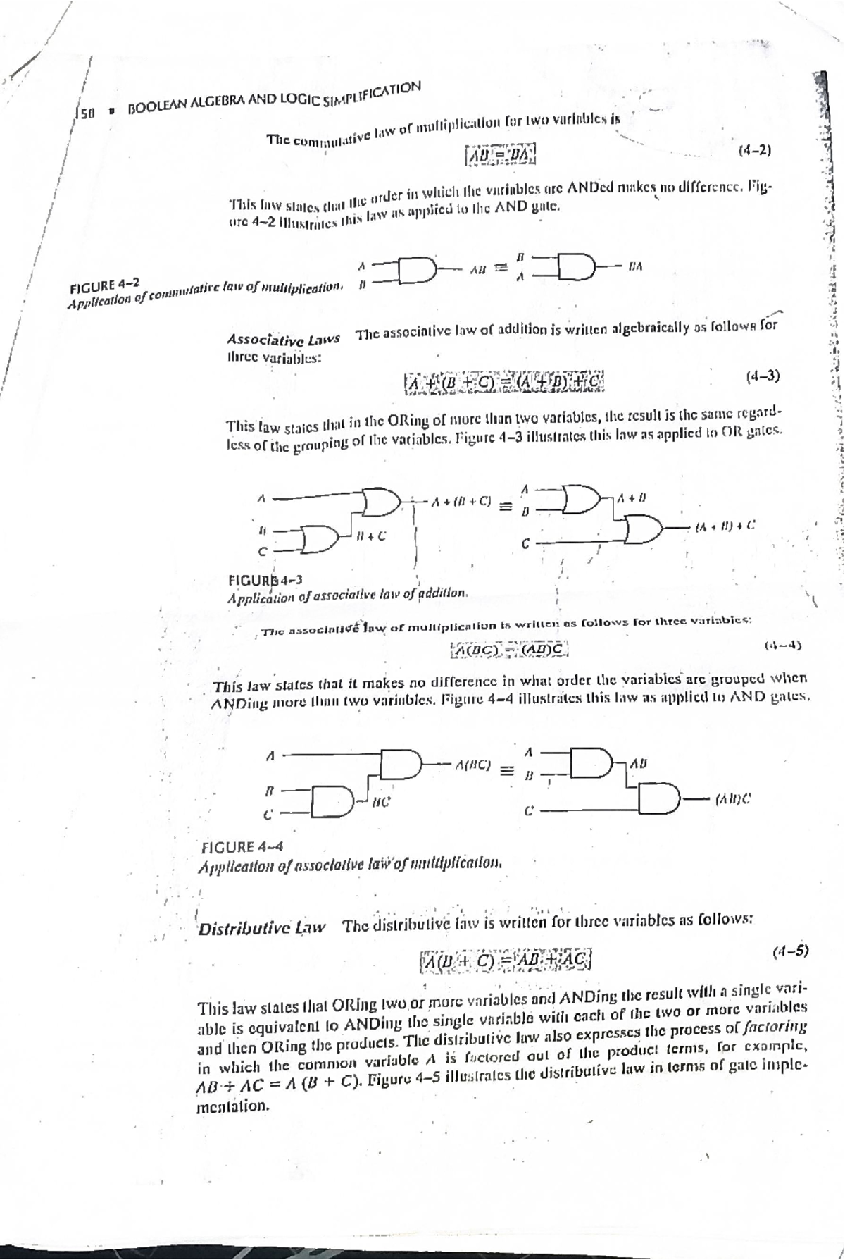 CSC316 Boolean Algebra and Logic Simplification Study Guide - Studocu