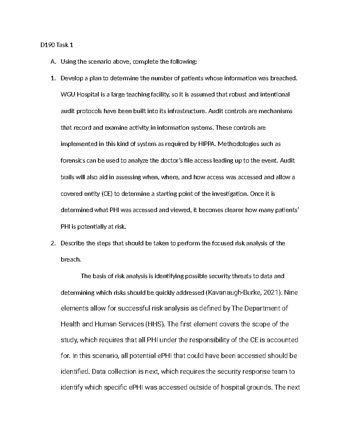 D190 Task #3 Tips: Identifying Data Errors & Improving Patient Info ...