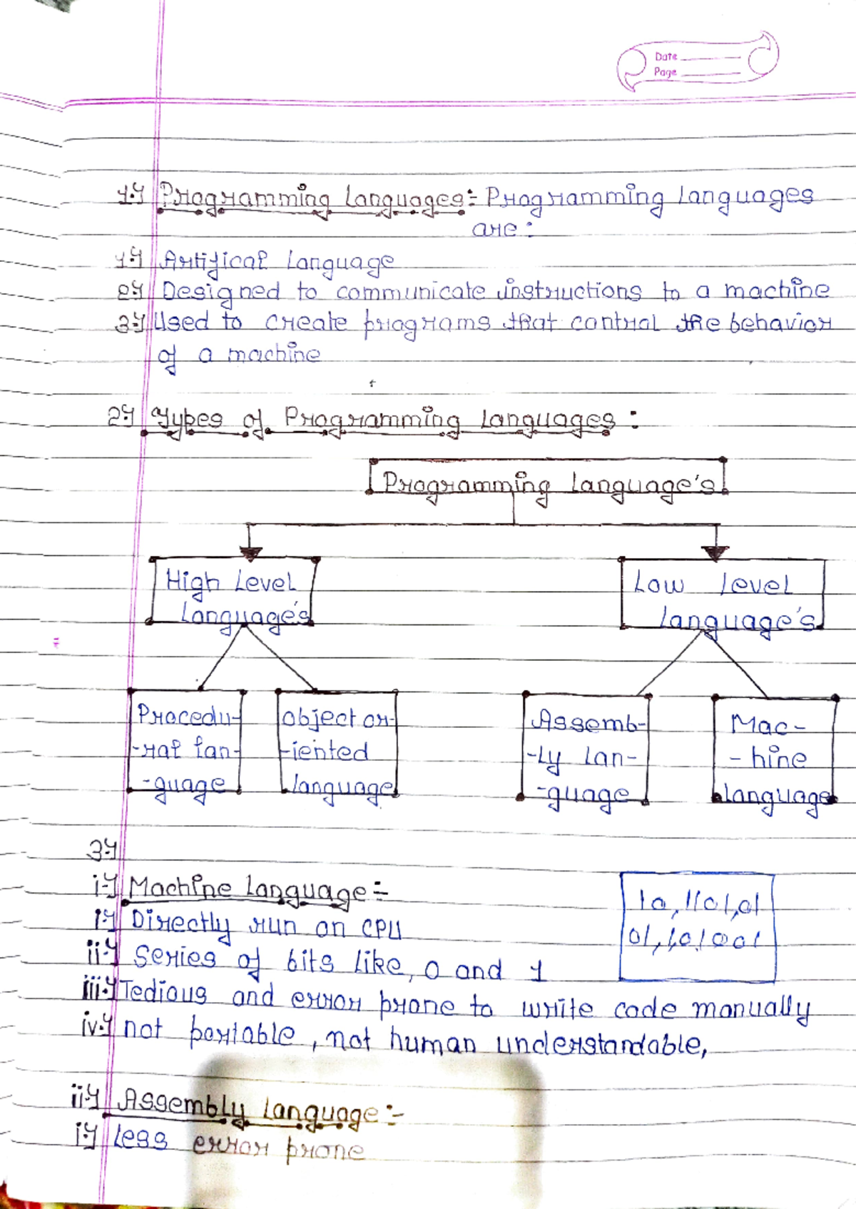 C Programming Concepts and Language Notes for CSE101 - Studocu